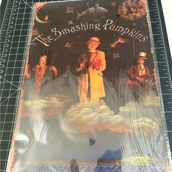 Smashing Pumpkins | Art | The Smashing Pumpkins Metal Tin 8x2 Art New ...